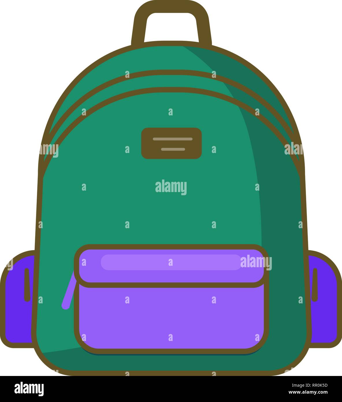 Backpack icon - vector school symbol - travel icon Stock Vector Image ...