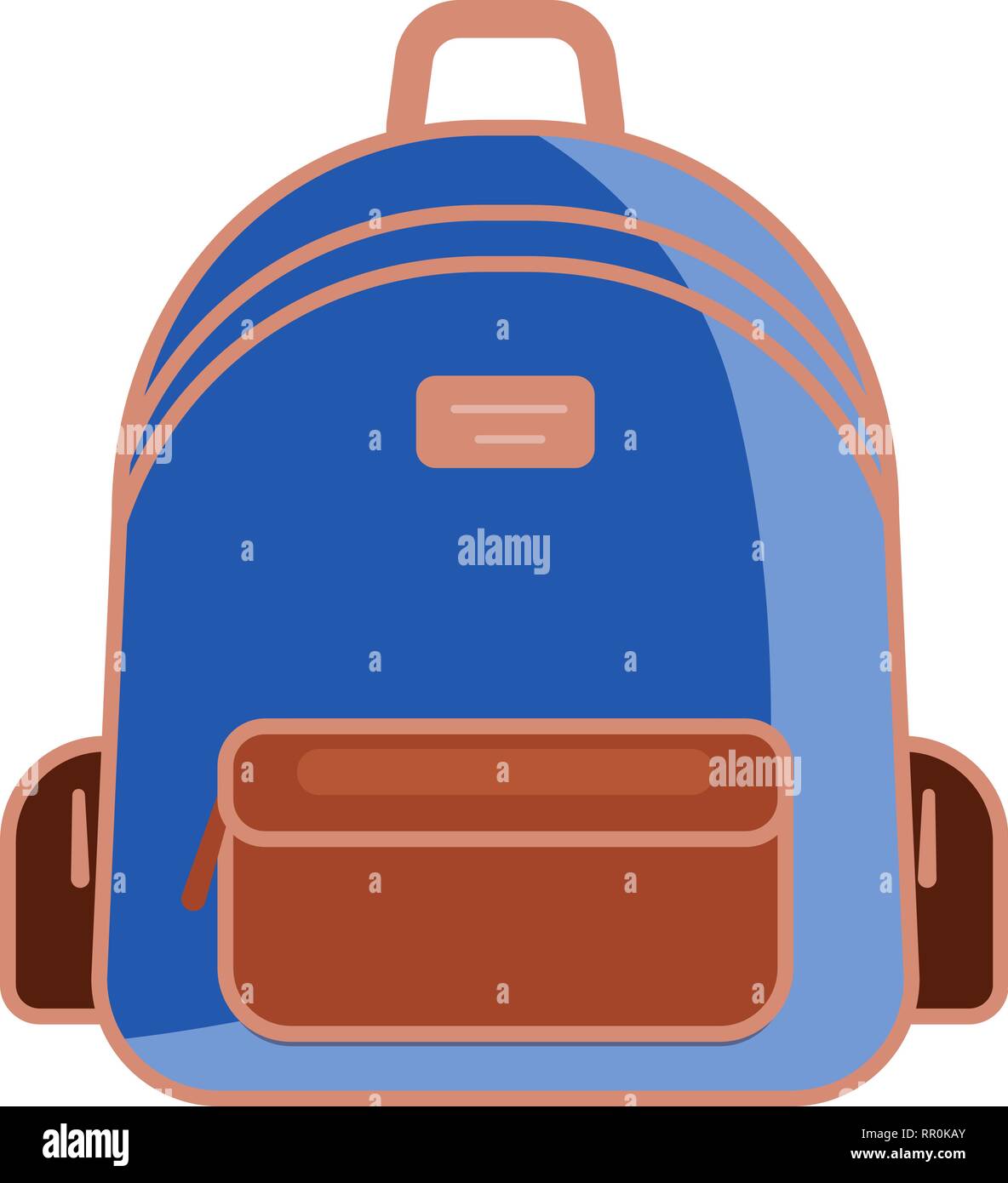 Backpack icon - vector school symbol - travel icon Stock Vector Image ...