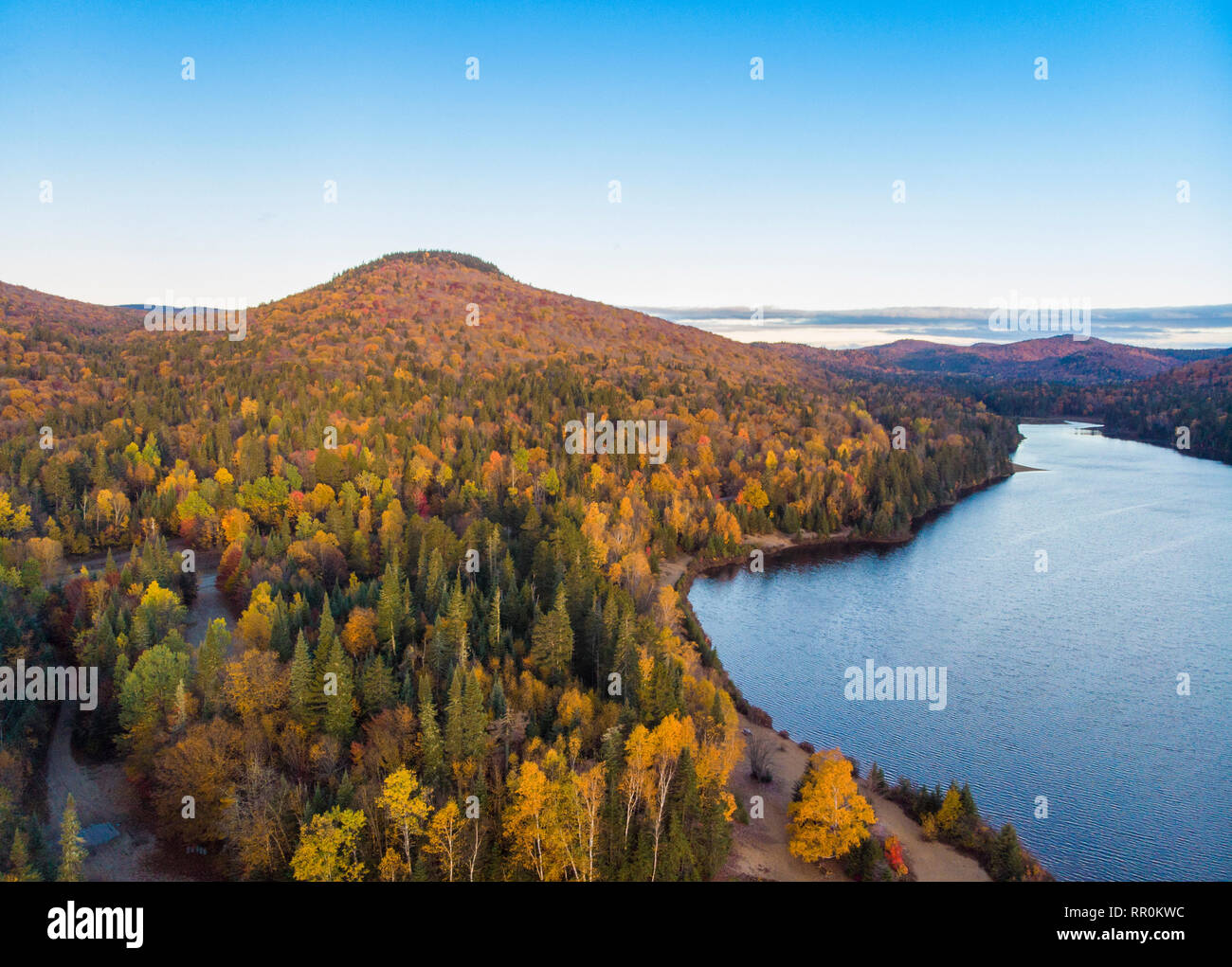 La pimbina mont tremblant national park hi-res stock photography and ...