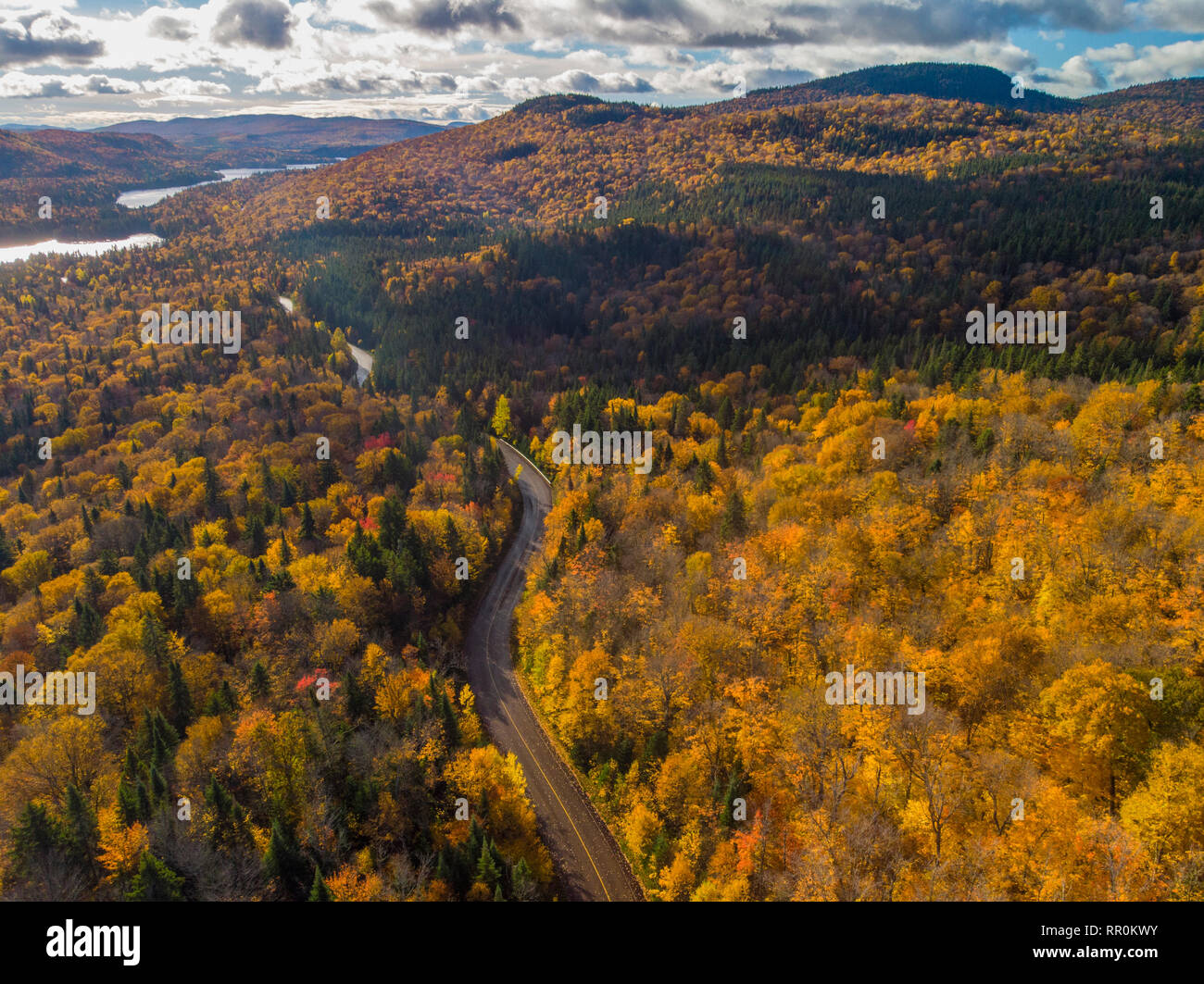 La pimbina mont tremblant national park hi-res stock photography and ...
