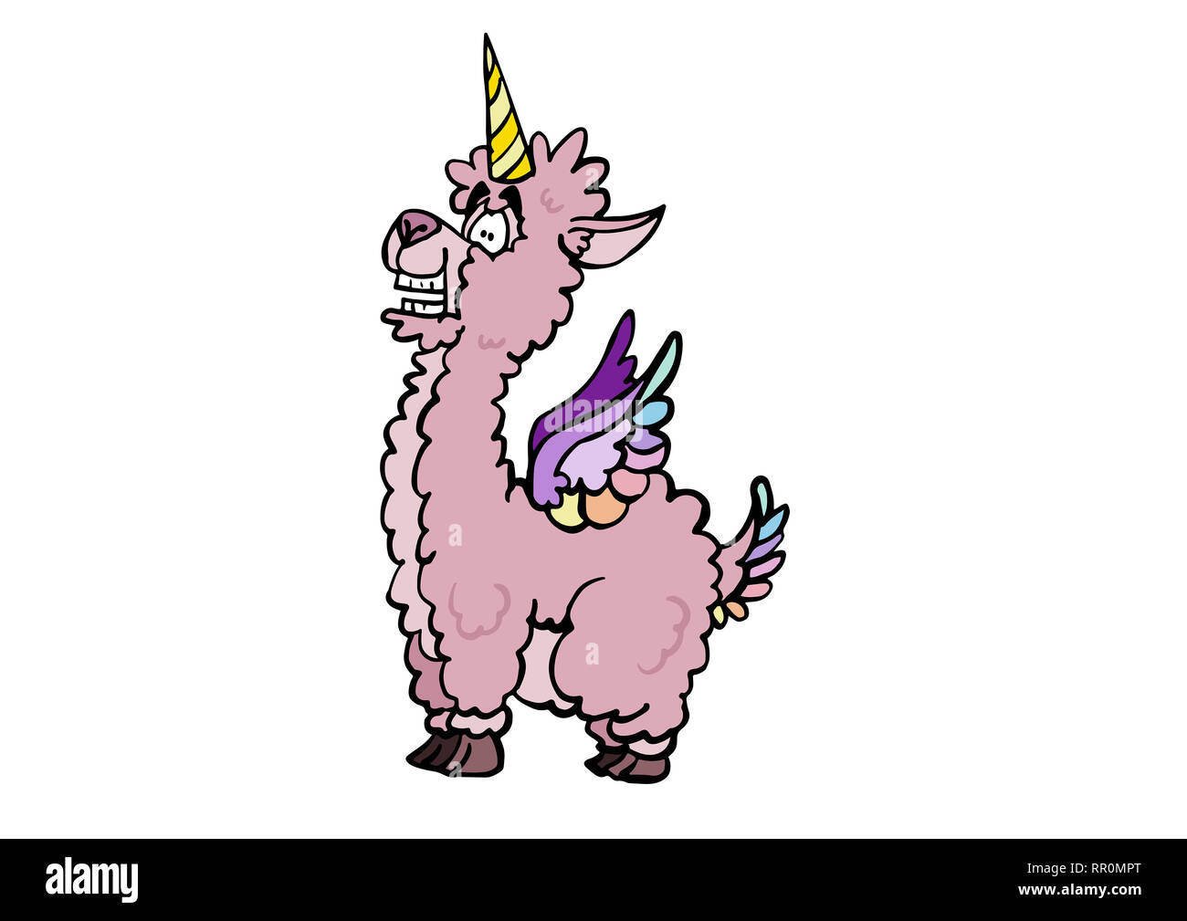 Alpacorn hi-res stock photography and images - Alamy