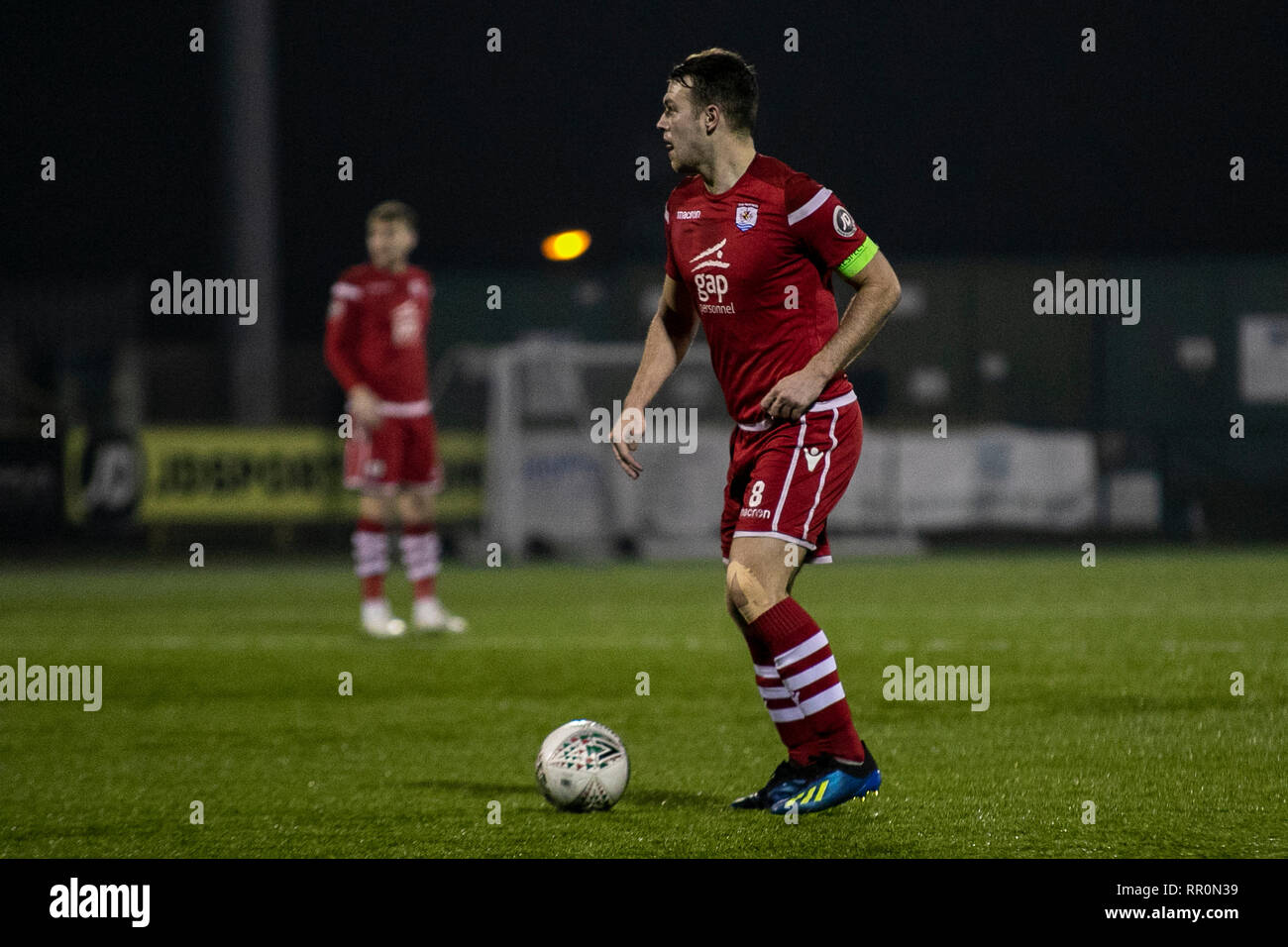Barry Town United host Connahs Quay Nomads at Jenner Park in the Welsh ...