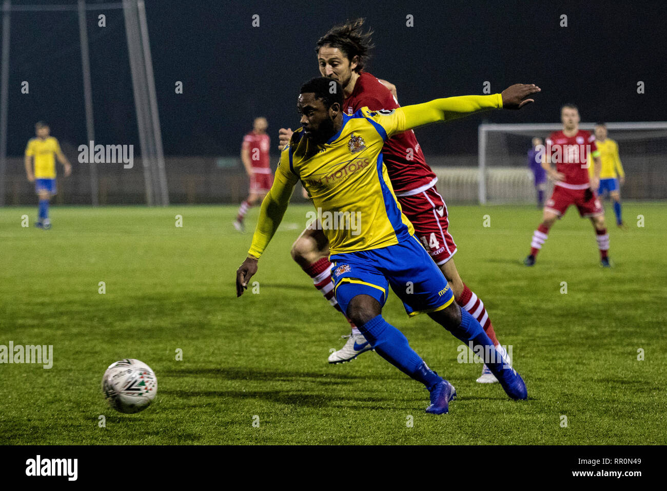 Barry Town United host Connahs Quay Nomads at Jenner Park in the Welsh ...