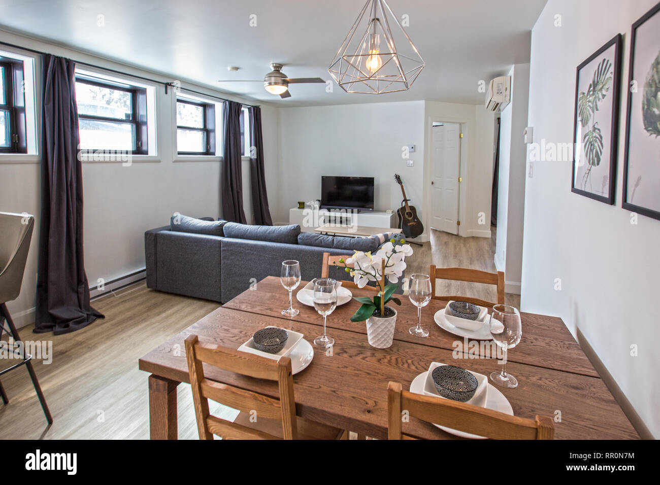 modern apartment interior Stock Photo - Alamy
