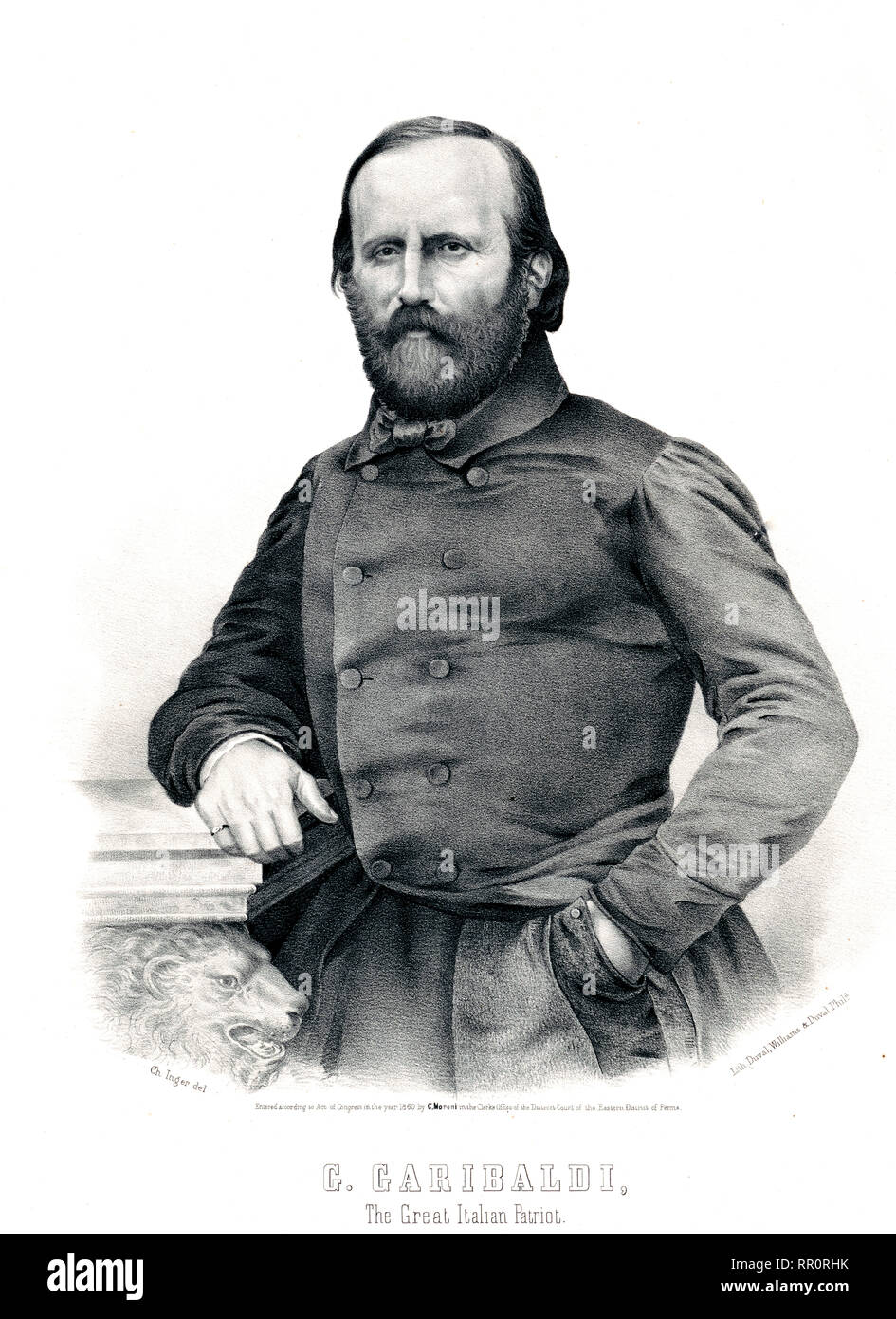 G. Garibaldi, the great italian patriot Stock Photo - Alamy