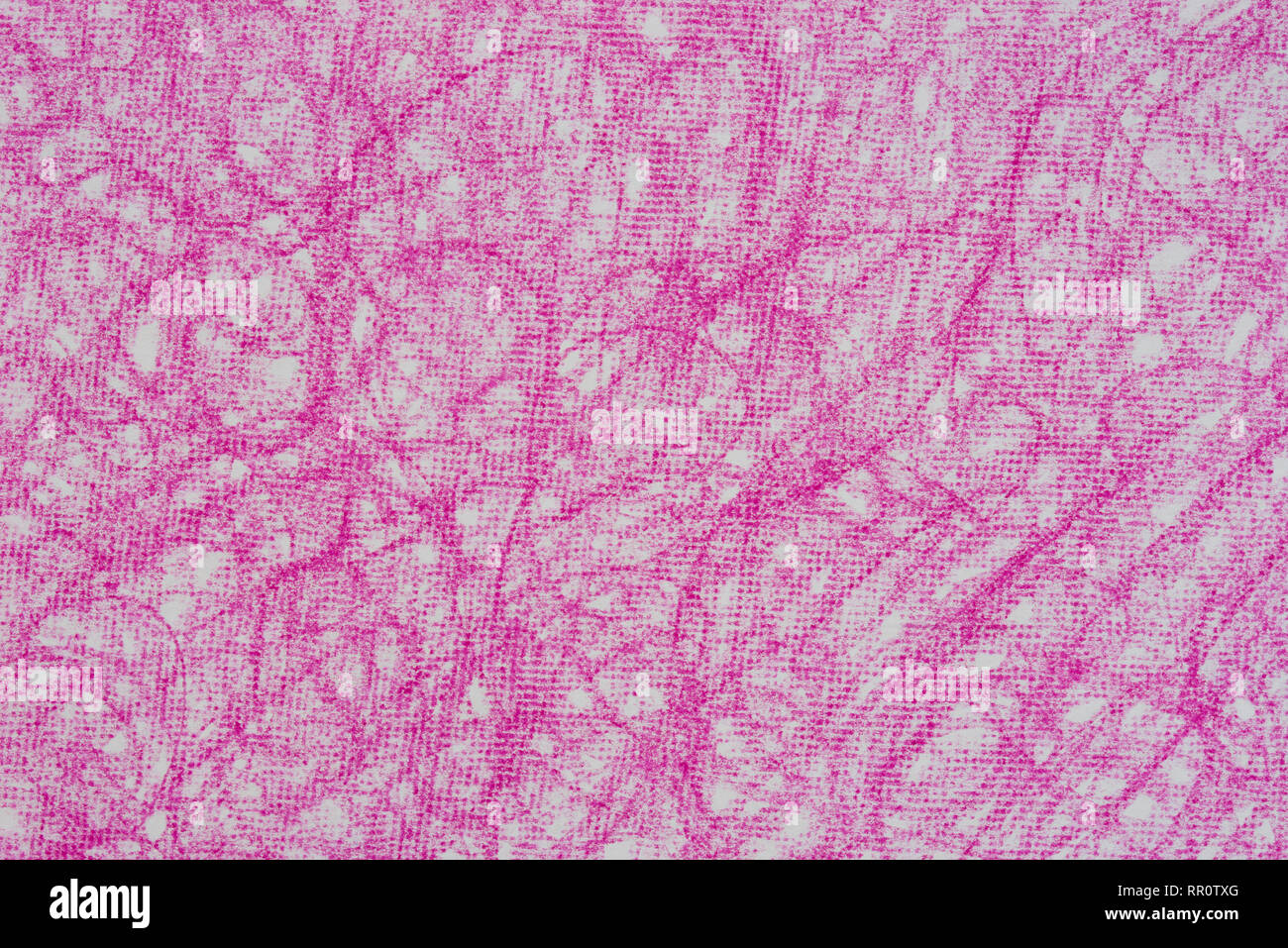 magenta color crayon drawings on paper background texture Stock Photo ...