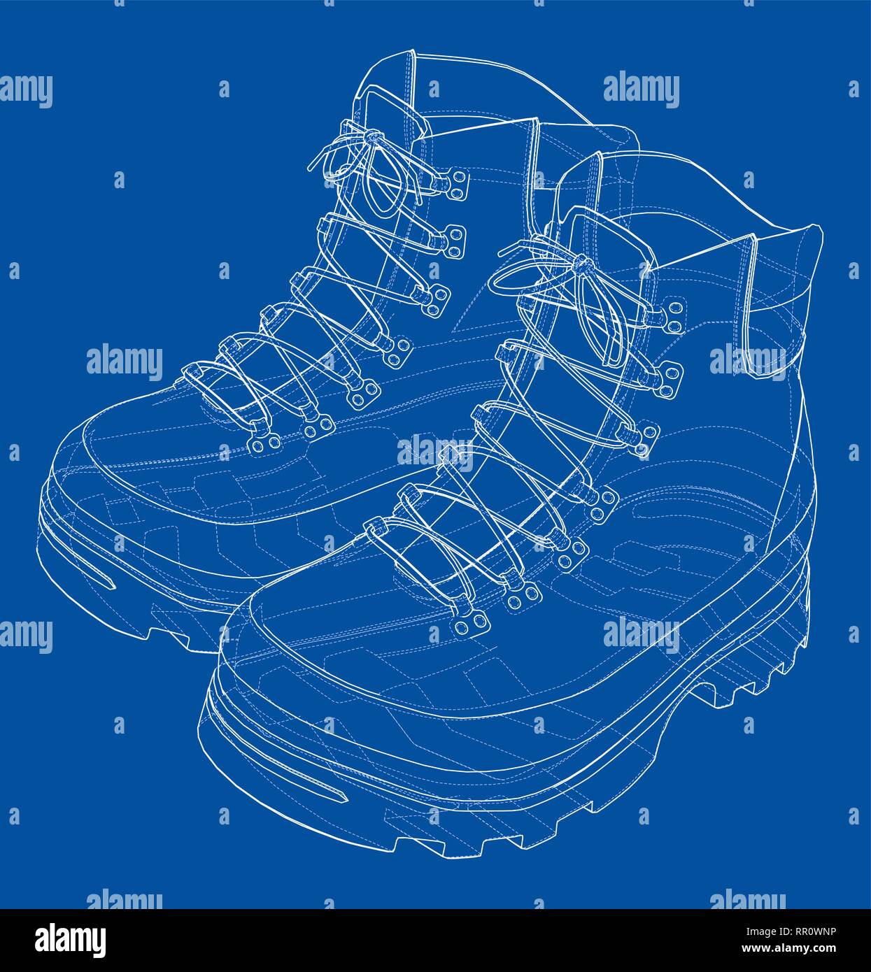 Mens footwear concept Stock Vector Images - Alamy
