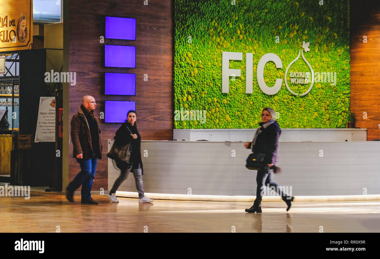 Fico Eataly World info desk point Stock Photo - Alamy