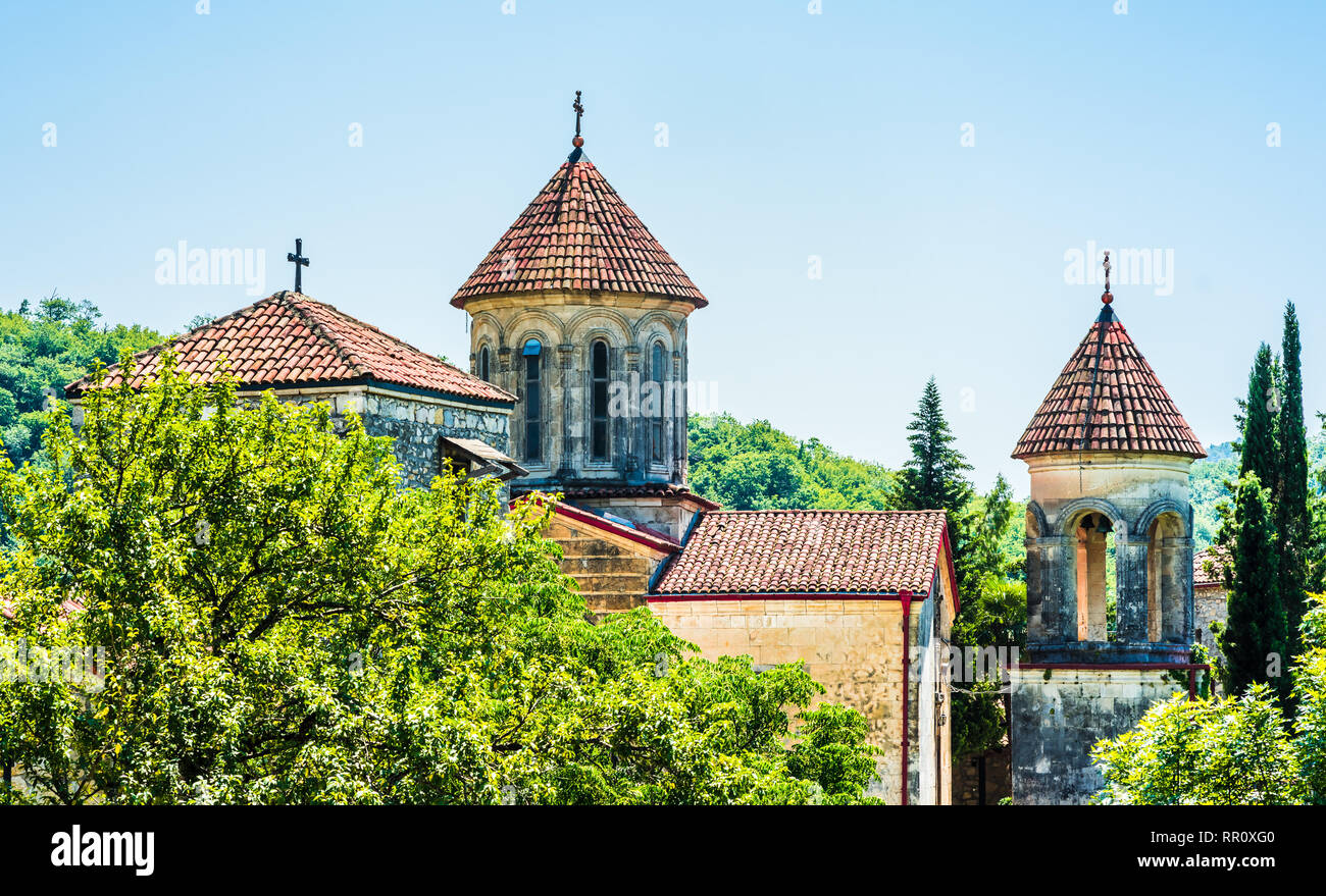 Colorful Motsameta monastery near Kutaisi in Georgia Stock Photo - Alamy