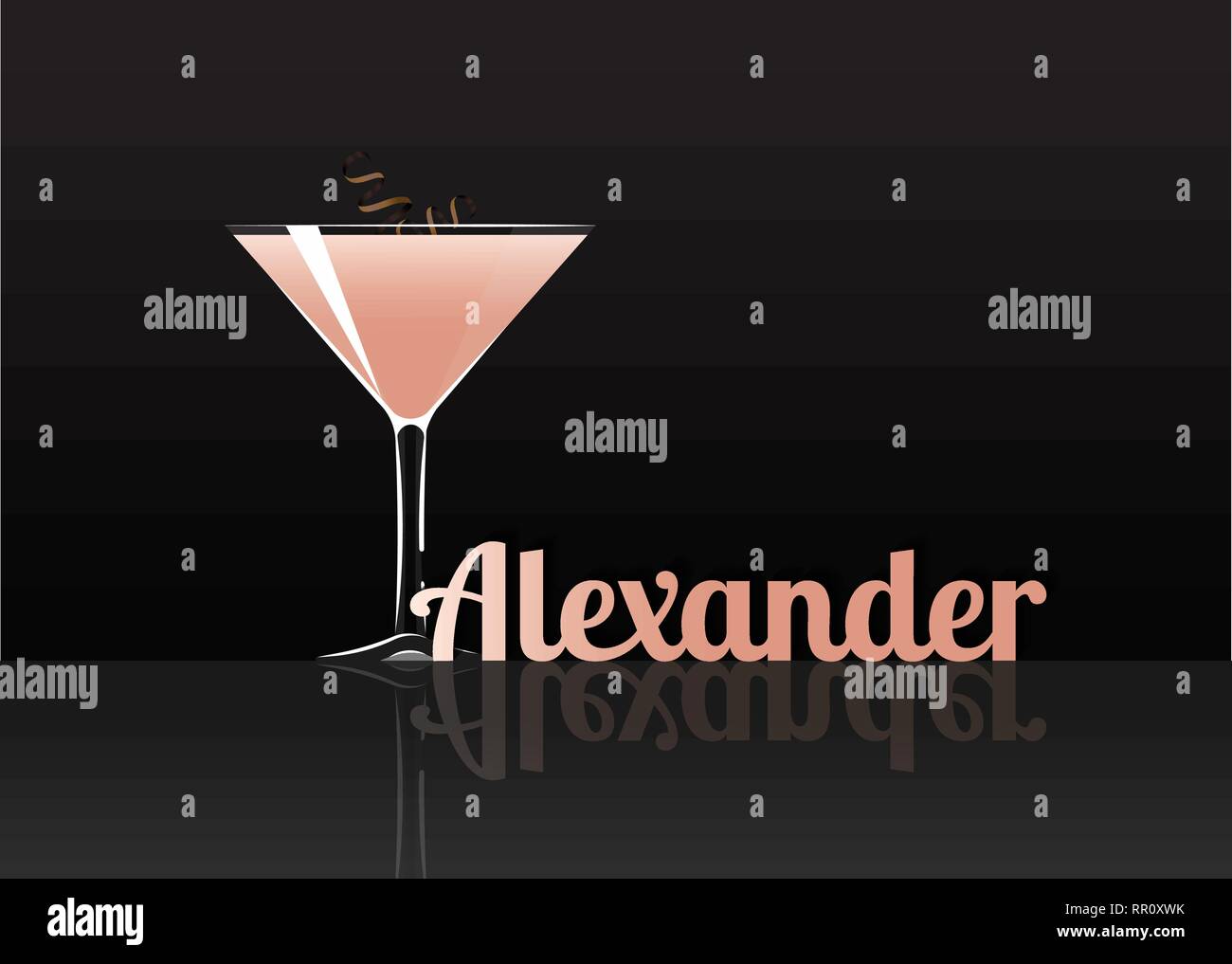 Alexander restaurant Stock Vector Images - Alamy