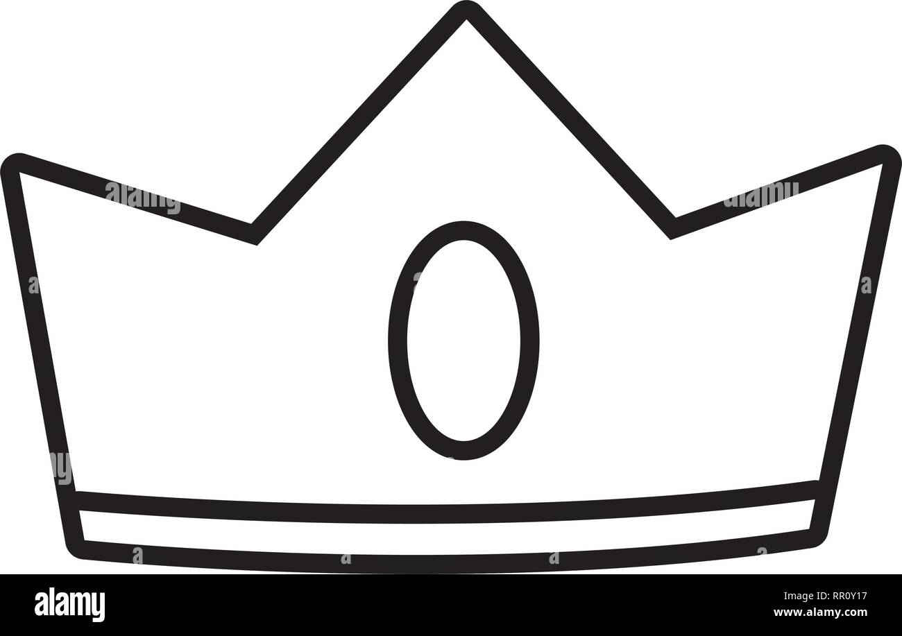 isolated crown cartoon Stock Vector Image & Art - Alamy