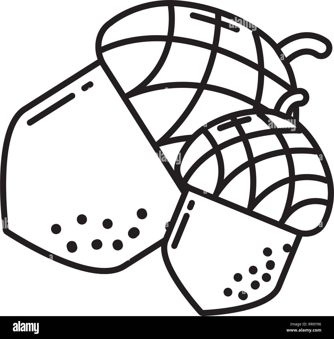 Healthy food mix dried Stock Vector Images - Alamy