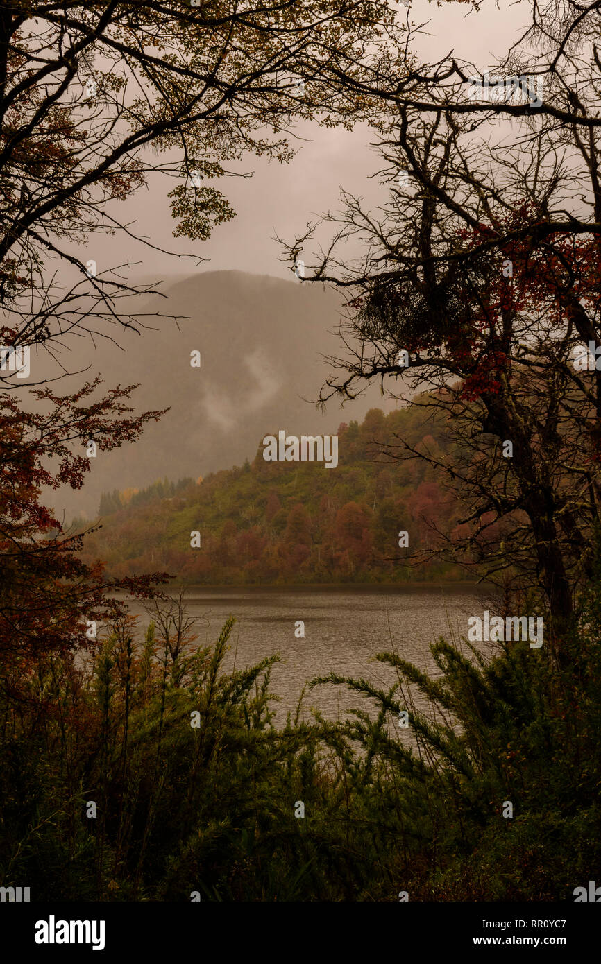 scene view of Hidden lake Stock Photo - Alamy
