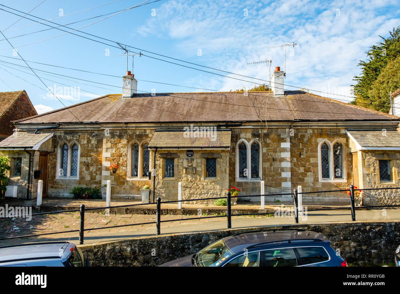 Betenson Cottages, St Marys Lane, Wrotham, Kent Stock Photo - Alamy
