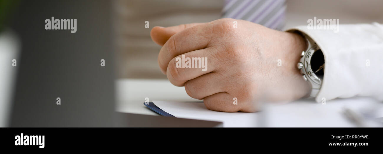 Empty arms of man in suit and tie closeup Stock Photo - Alamy