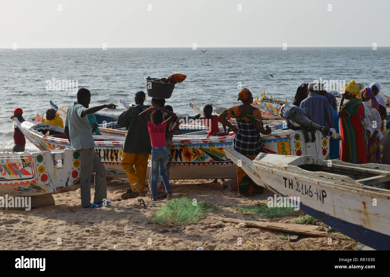 Senegal fisheries production hi-res stock photography and images - Alamy