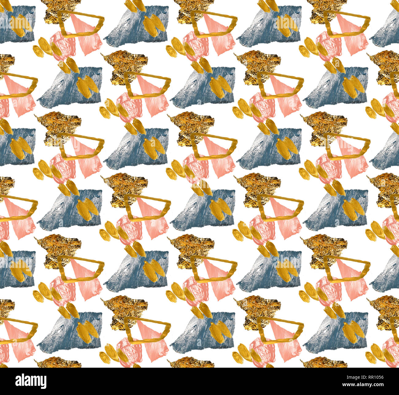 acrylic seamless pattern of spots and lines Stock Photo - Alamy