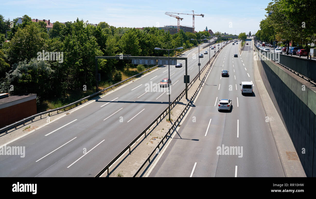 Berlin jam freeway hi-res stock photography and images - Alamy