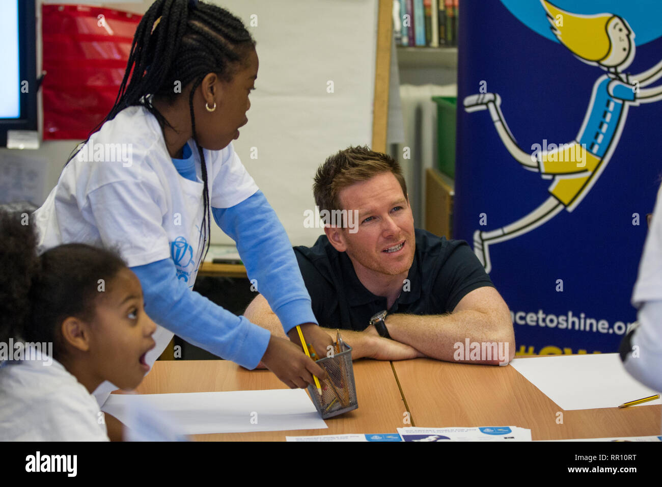 Eoin Morgan, England Cricket one-day captain, visits Grafton Primary ...