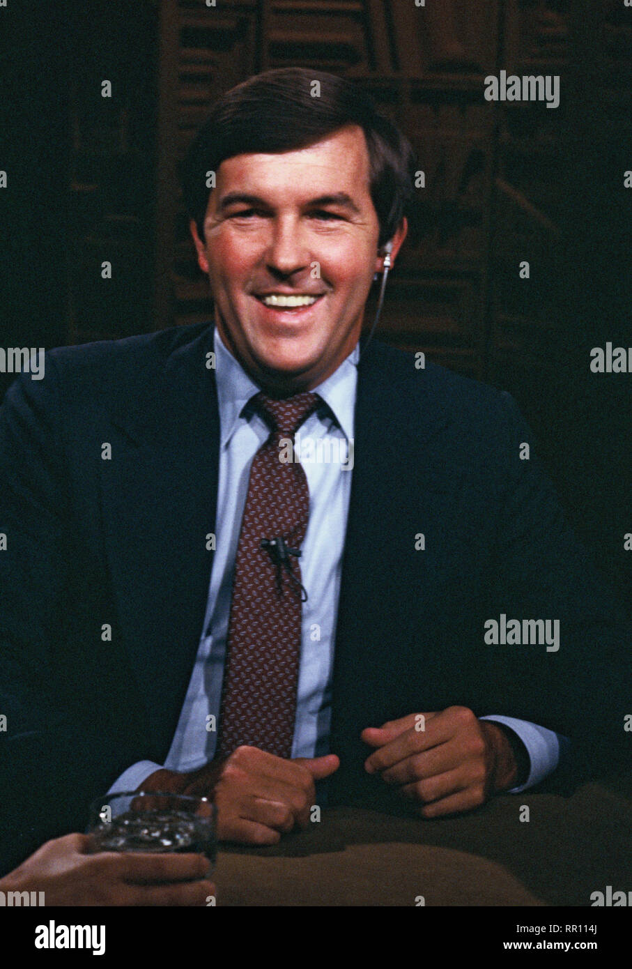 Hamilton Jordan during a televison interview in 1979 Photo by Dennis ...