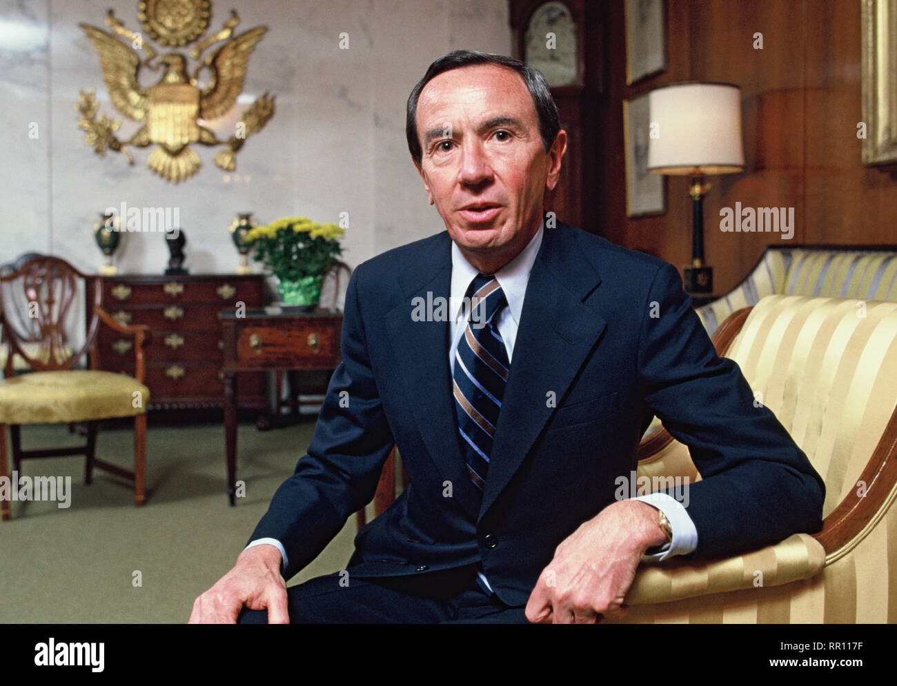 Warren Christopher, Sectretary of State under President Bill Clinton ...