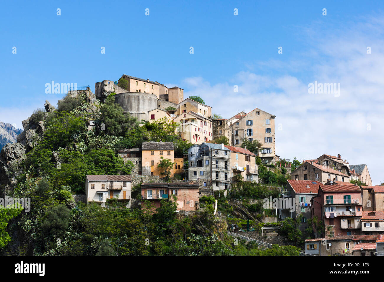 Corte, Corsica, France Stock Photo - Alamy