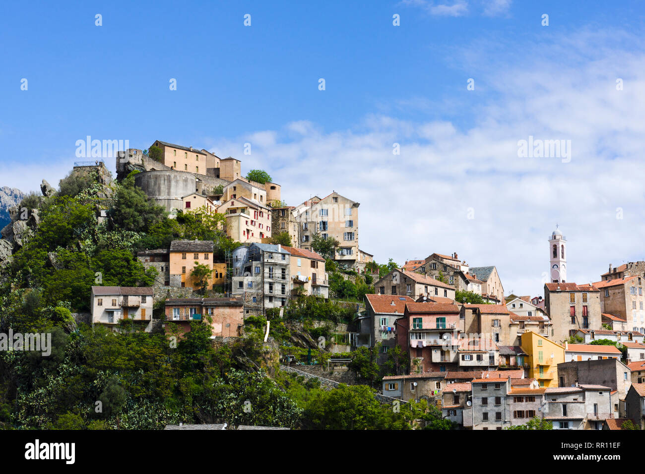 Corte, Corsica, France Stock Photo - Alamy