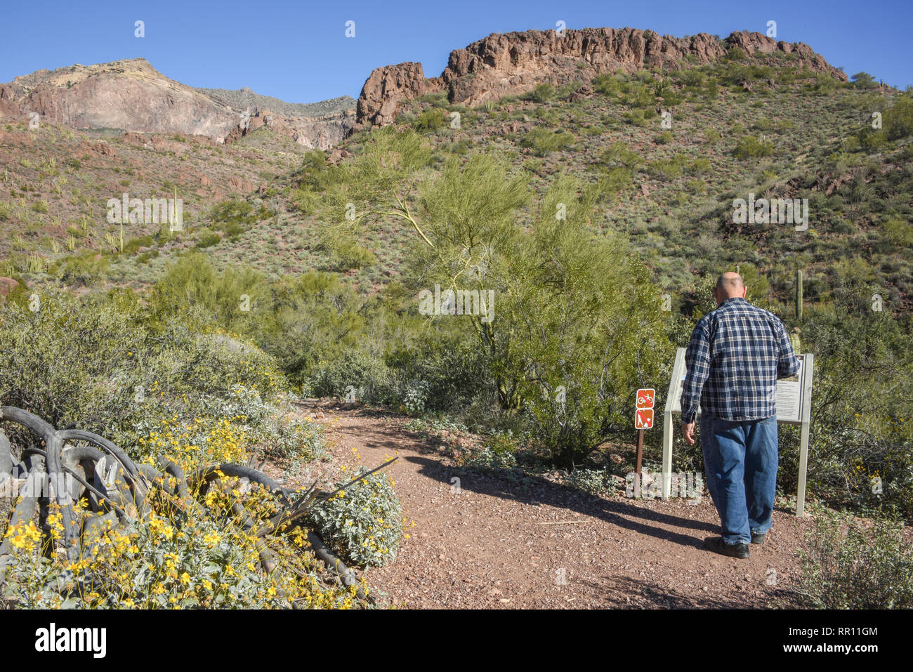 Ajo mountain loop road hi-res stock photography and images - Alamy