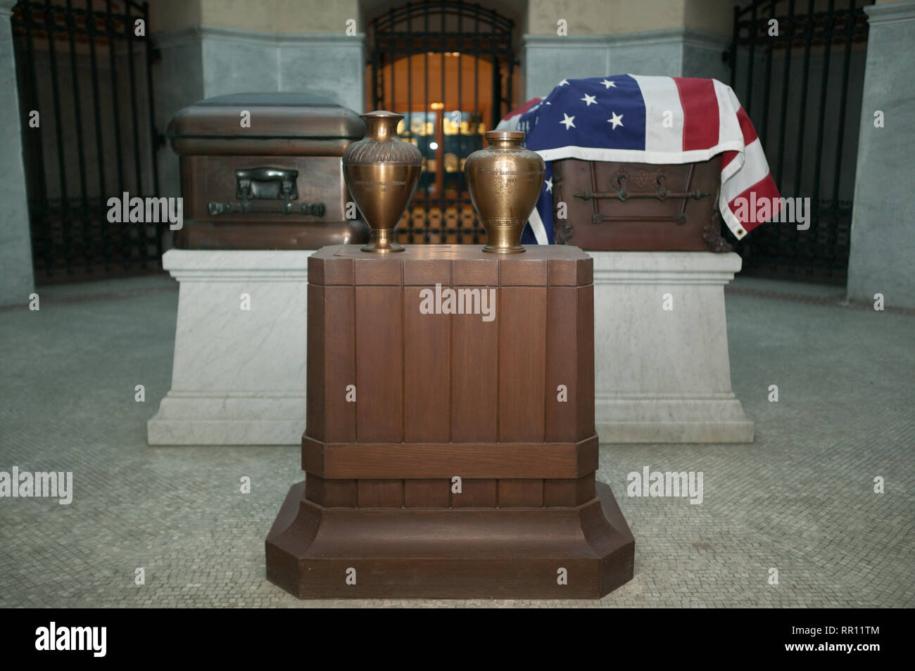James A. Garfield Memorial, Lakeview Cemetery, Cleveland, Ohio Stock ...