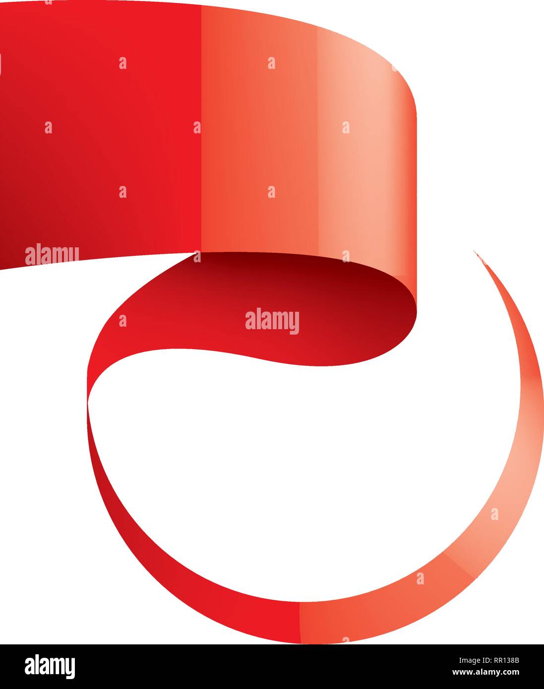 Red sticker on white background. Vector illustration Stock Vector Image ...