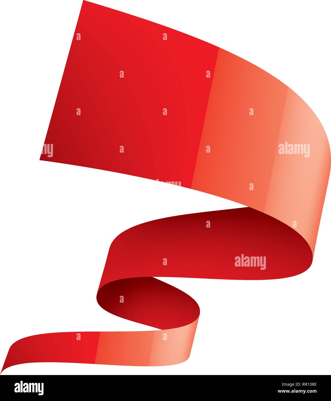 Red sticker on white background. Vector illustration Stock Vector Image ...