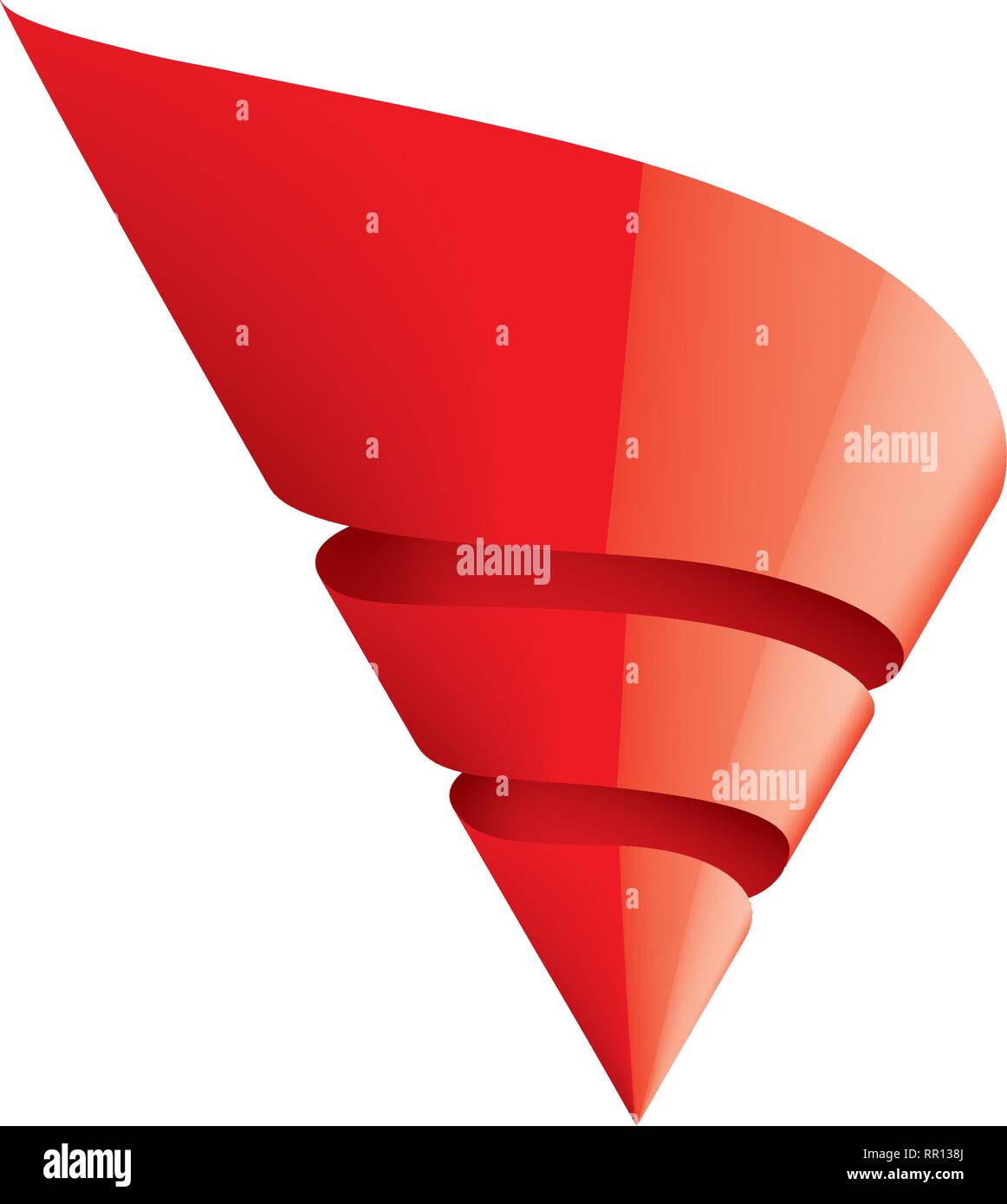 Red sticker on white background. Vector illustration Stock Vector Image ...