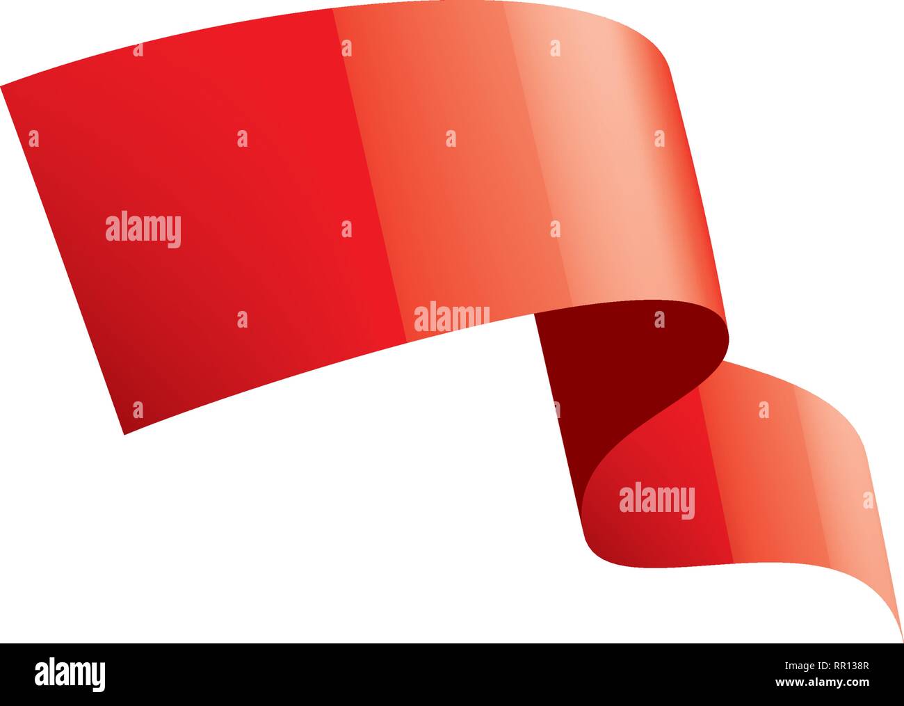 Red sticker on white background. Vector illustration Stock Vector Image ...