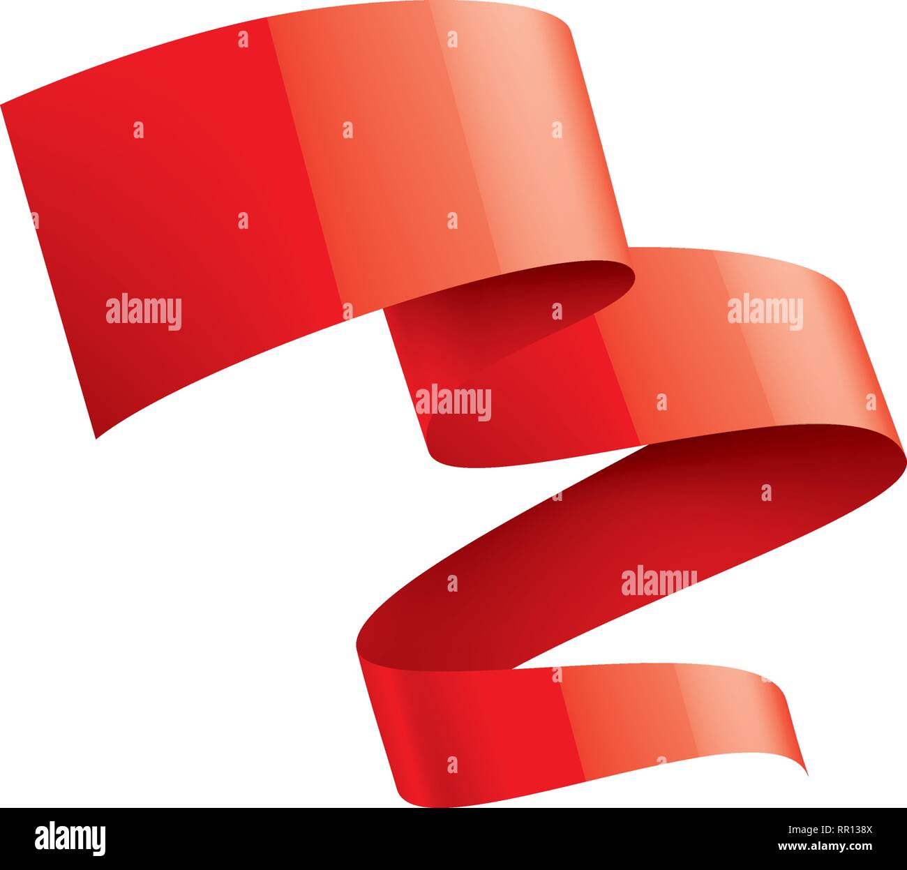 Red sticker on white background. Vector illustration Stock Vector Image ...