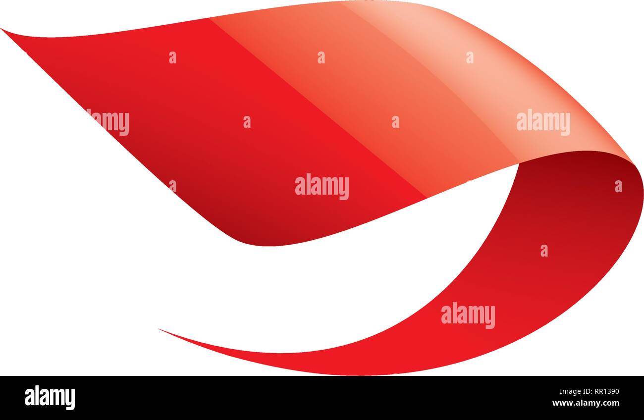 Red sticker on white background. Vector illustration Stock Vector Image ...