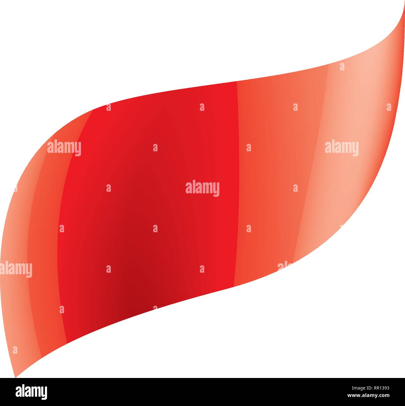 Red sticker on white background. Vector illustration Stock Vector Image ...