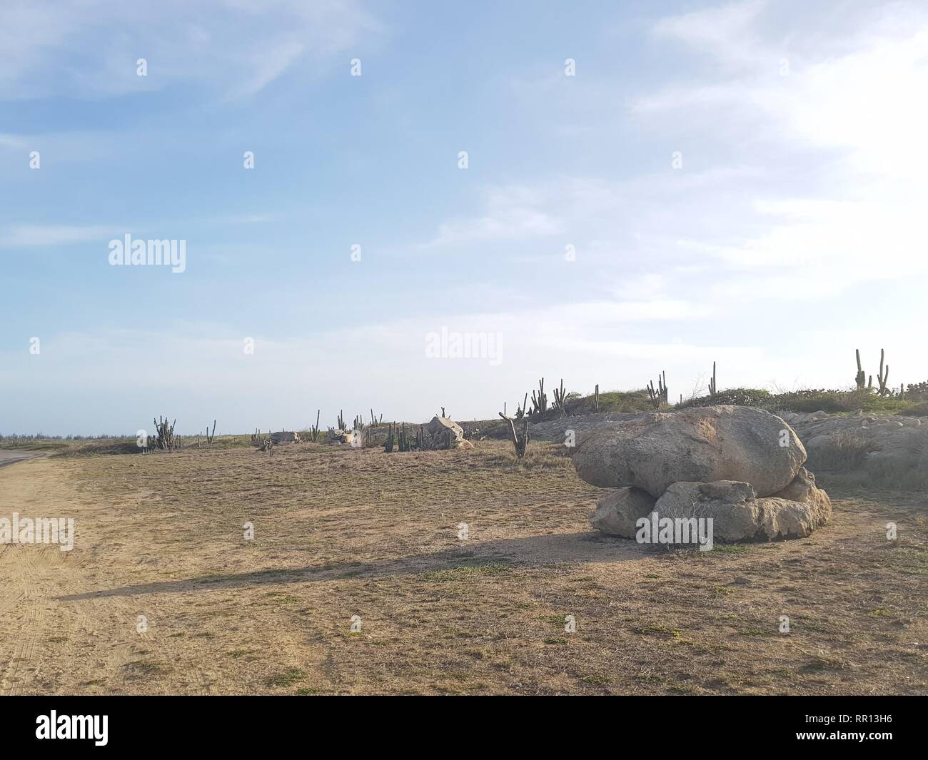 Amazing Aruban landscape – so much peace Stock Photo - Alamy