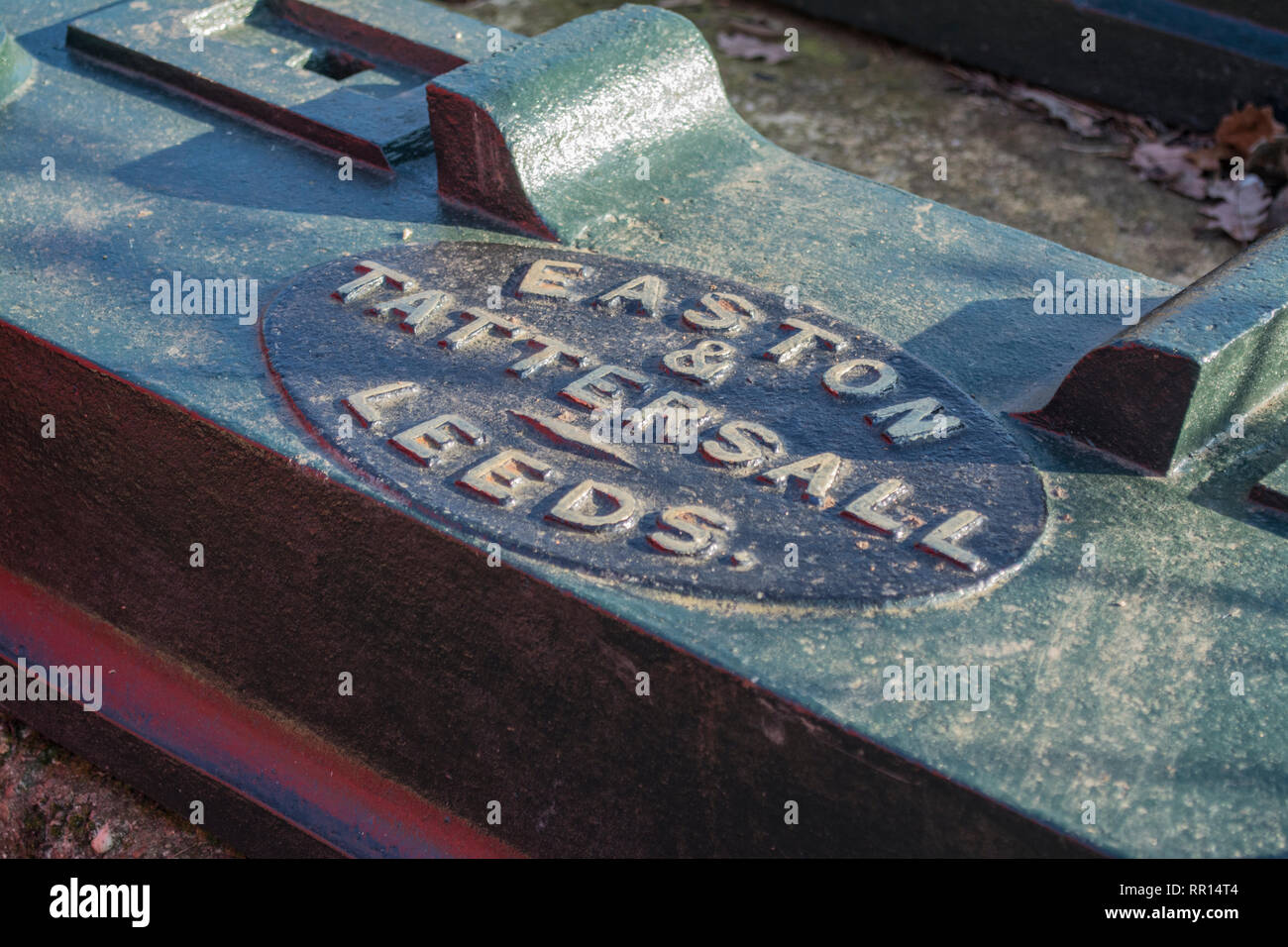 Manufactures sign on the mechanics from the Swannington Incline Engine ...