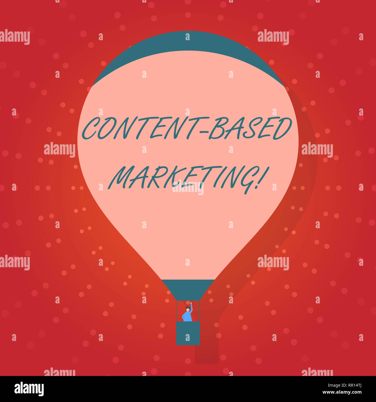 Text sign showing Content Based Marketing. Conceptual photo Advertising ...