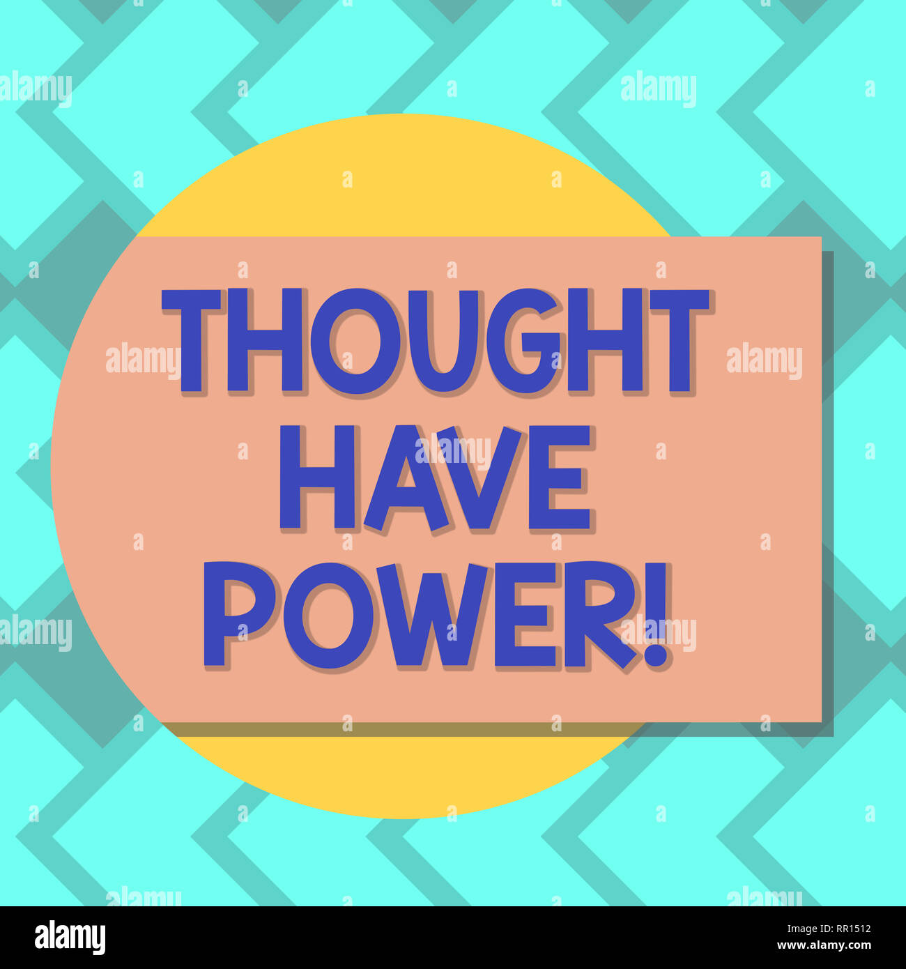 Text sign showing Thought Have Power. Conceptual photo Universe which ...