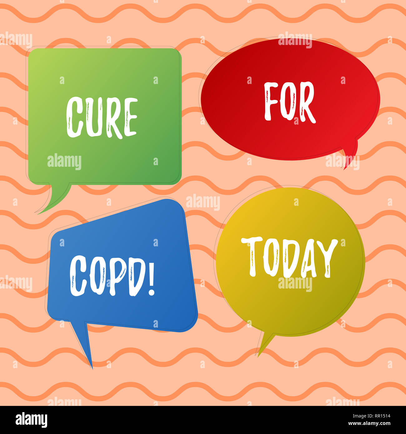 Conceptual hand writing showing Cure For Copd. Business photo text ...
