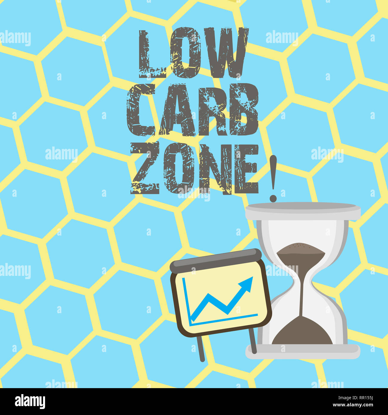 Text sign showing Low Carb Zone. Conceptual photo Healthy diet for ...