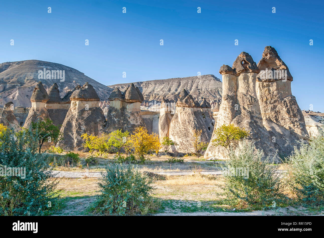 Turkey Cappadocia Fairy Chimneys Stock Photo - Alamy