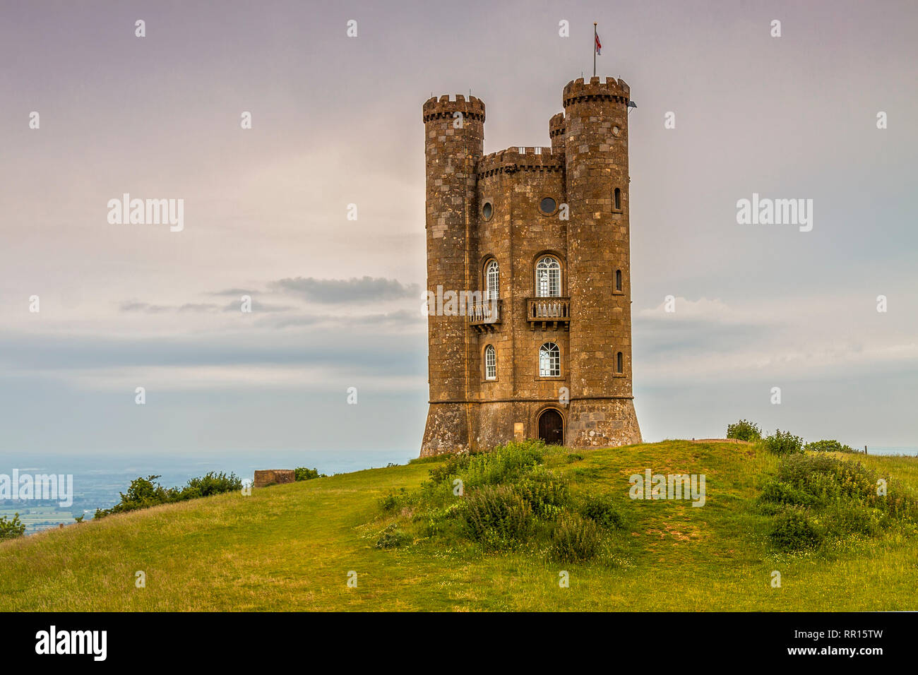 The Broadway Tower, The Cotswolds,Worcestershire, UK Stock Photo - Alamy