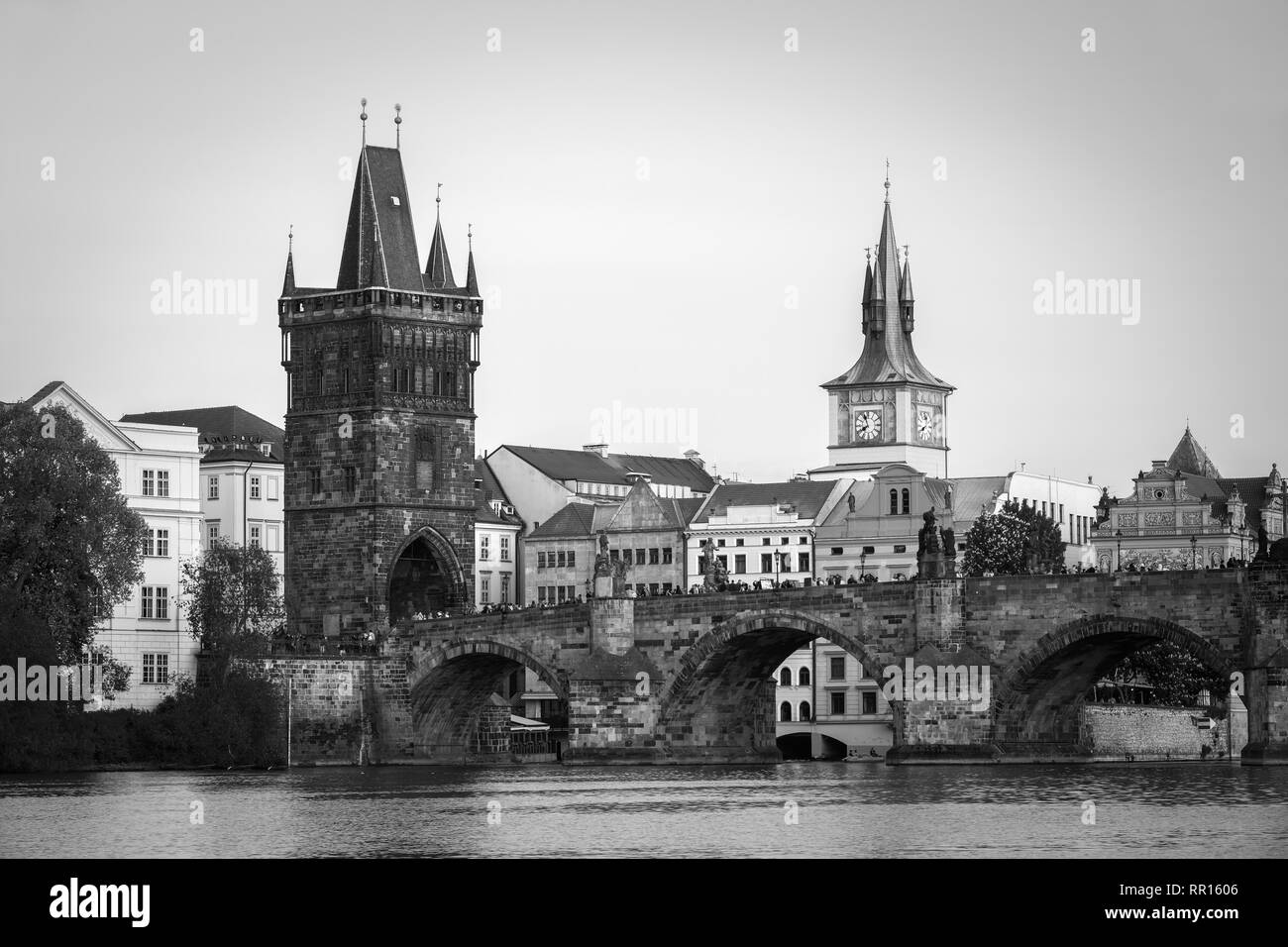 White tower prague castle hi-res stock photography and images - Alamy