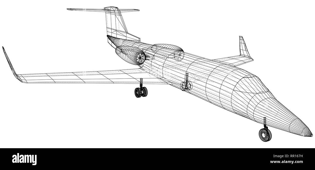 Commercial airplane. Fast Travel and transportation concept. Vector ...
