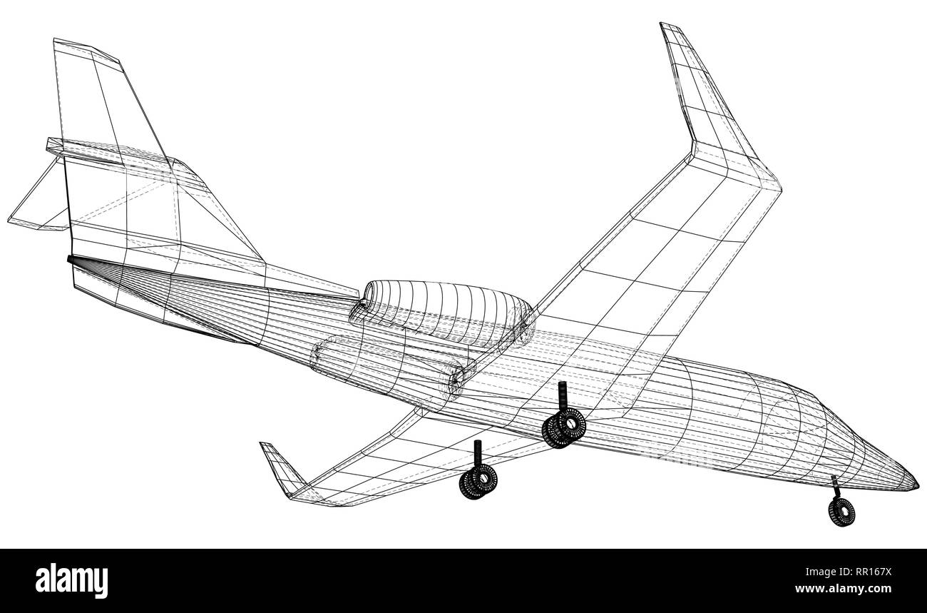 Commercial airplane. Fast Travel and transportation concept. Vector ...