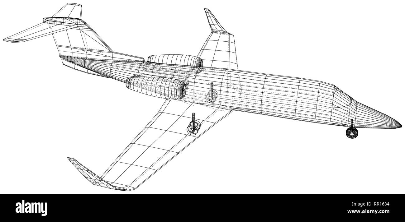 Commercial airplane. Fast Travel and transportation concept. Vector ...