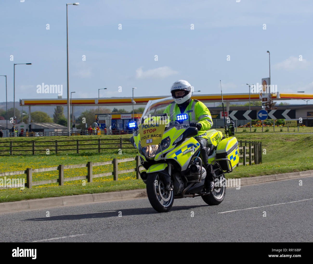 Police bike motorbike motorcycle hi-res stock photography and images ...