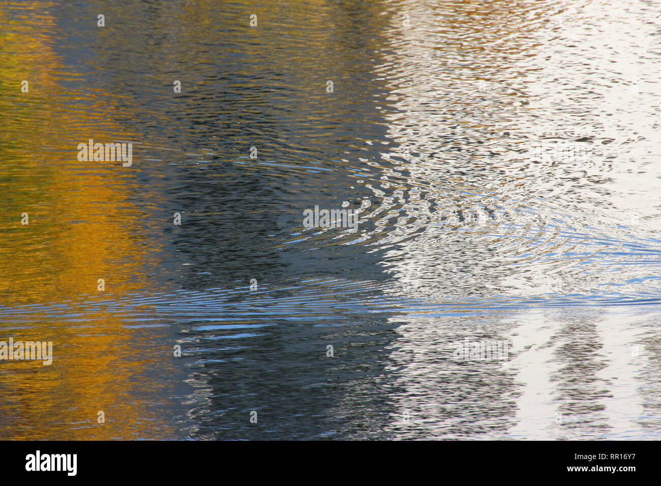 abstract water reflection Stock Photo - Alamy